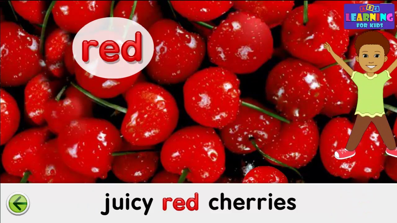 Red - Learn Colors for Kids - How to Learn Colors with Starfall ...
