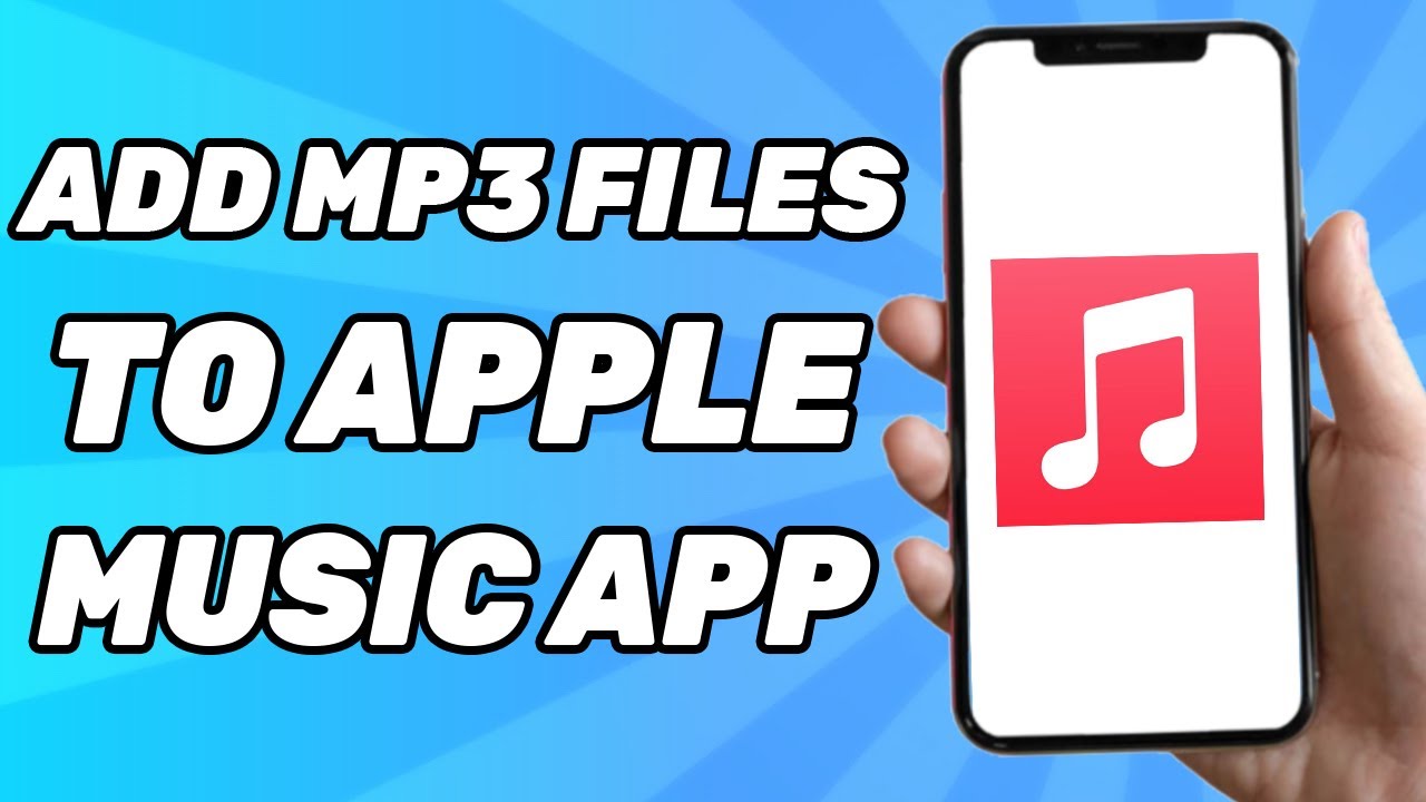 How To Add MP3 Files To Apple Music App On iPhone - YouTube
