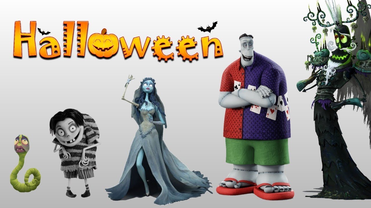 Halloween Cartoons Size Comparison | Biggest Characters of Halloween ...
