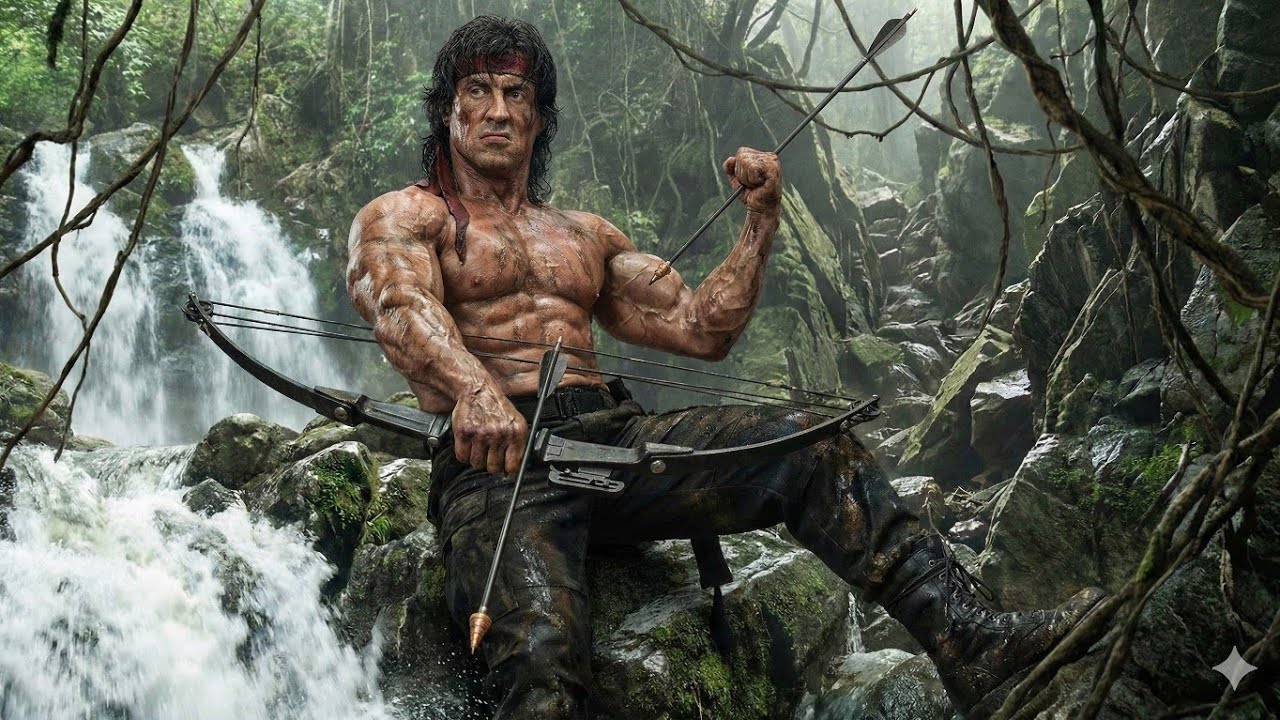 Rambo Extreme Jungle Workout | Insane Strength Training in Survival ...