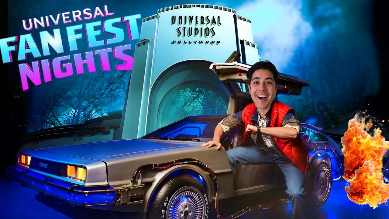 First Look INSIDE Universal Fan Fest Nights - YouTube