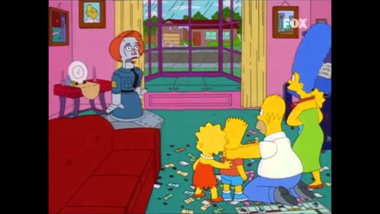 Simpson 13x07 Brenda el negociabot 1 - YouTube