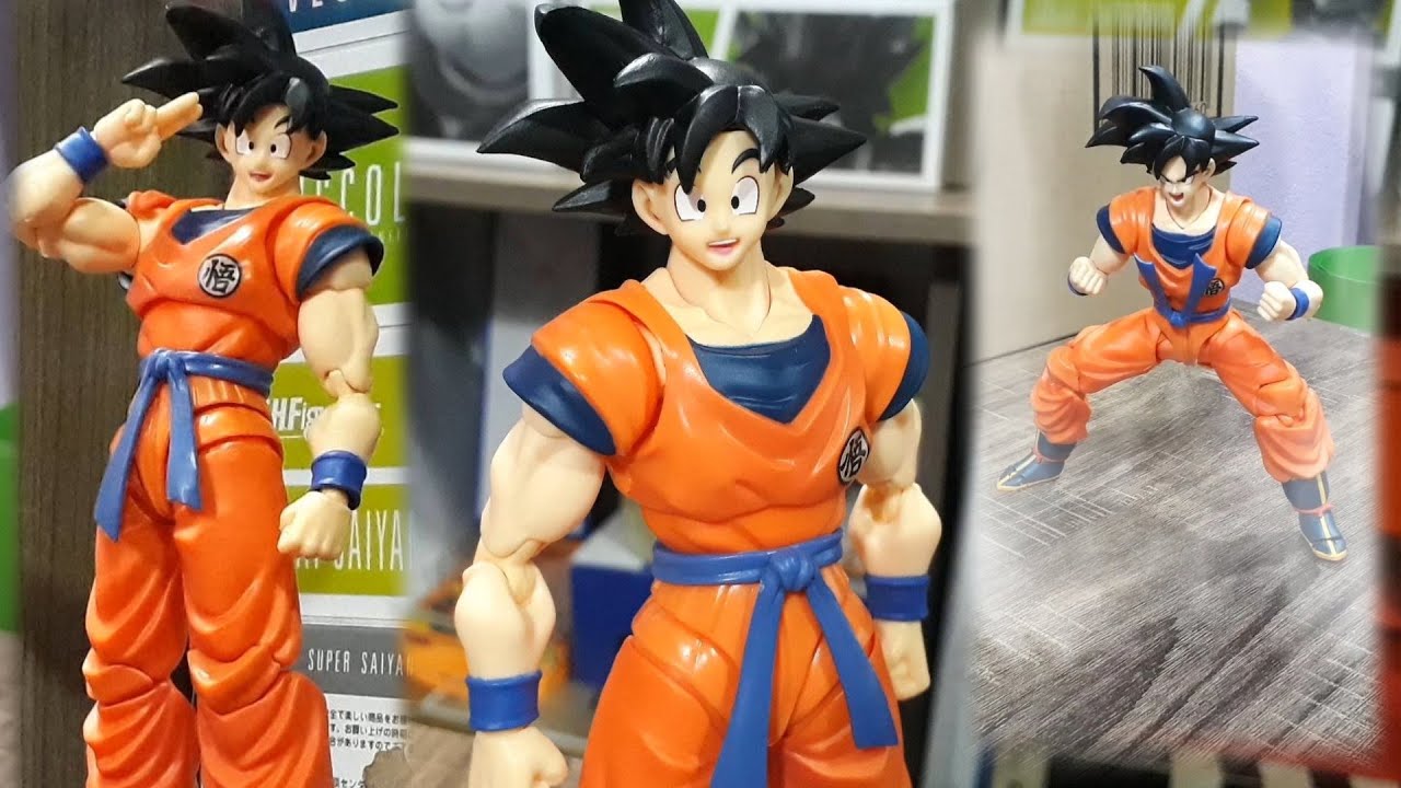Stop Motion : SHF Dragon Ball Son Goku + SHF Frieza - YouTube