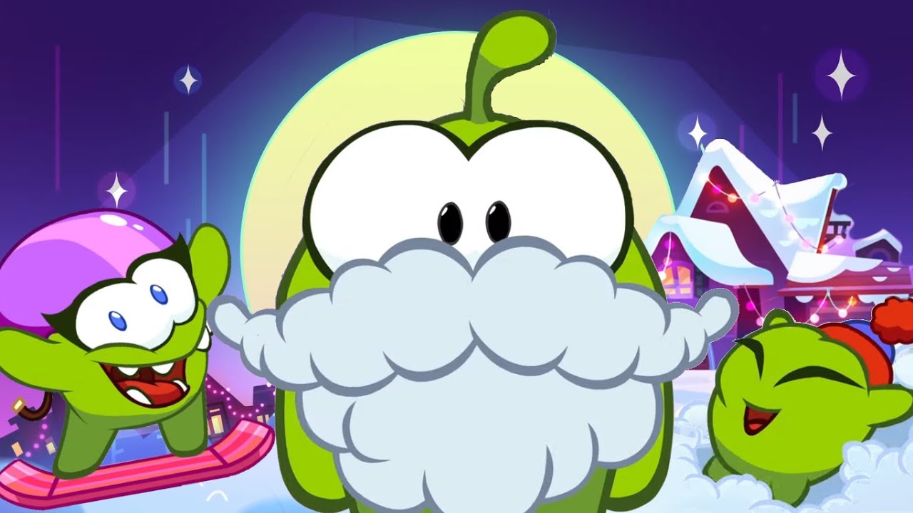 Зима и Новый год с Ам Нямом - мультфильм про зиму - Приключения Ам Няма ...