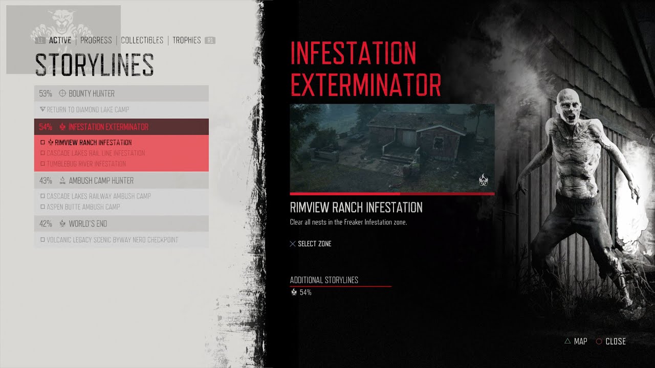 Days Gone - Infestation Exterminator - RimView Ranch Infestation ...