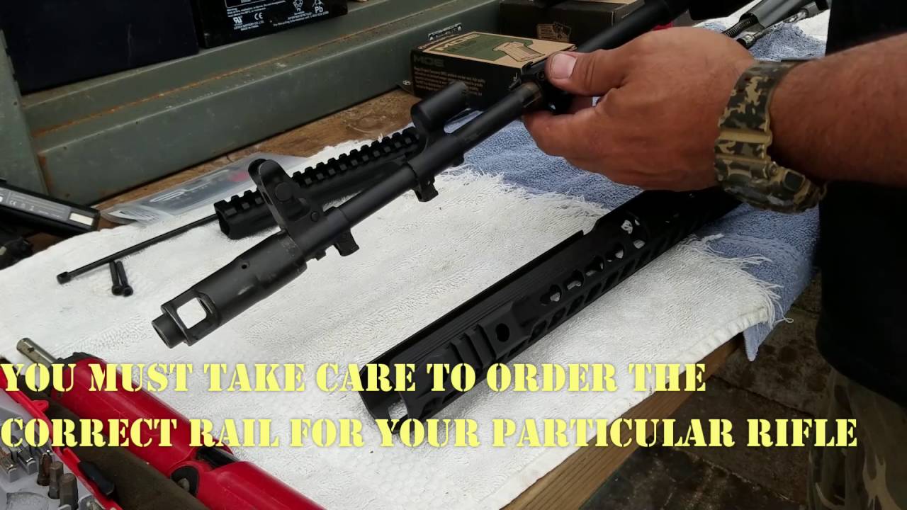 AK Ranch Rifle - SLR Rifleworks AK Handguard and Gas Tube - YouTube