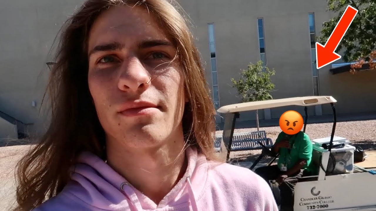 Getting kicked out of college on my first day - YouTube