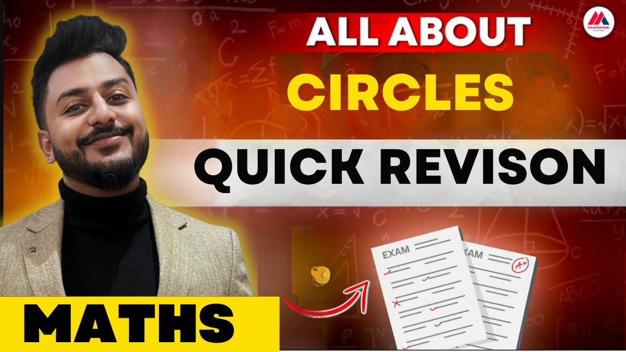 CIRCLES ICSE Class X Quick Revision in Depth by Yash Maheshwari for ...