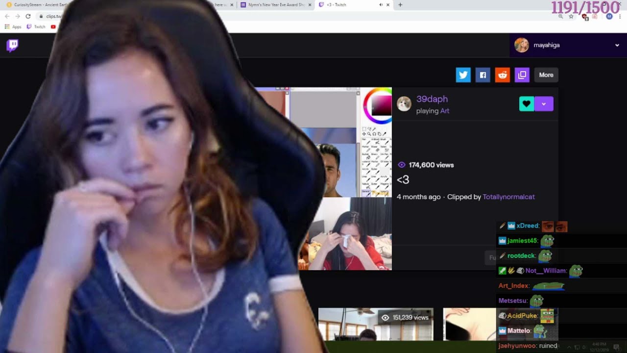 MayaHiga Reacts to Top Twitch Clips of 2019 (Part 2/3) - YouTube