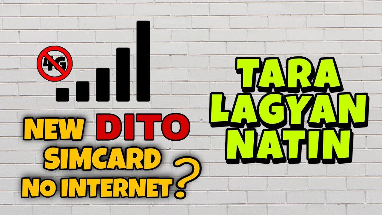 HOW TO FIX DITO SIM NO SIGNAL | APN SETTINGS TUTORIAL - YouTube