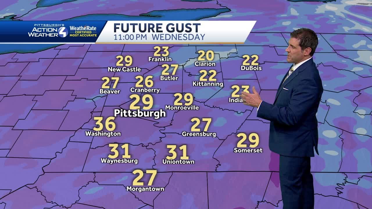 Rain, snow, wind: Pittsburgh's swinging temperatures - YouTube