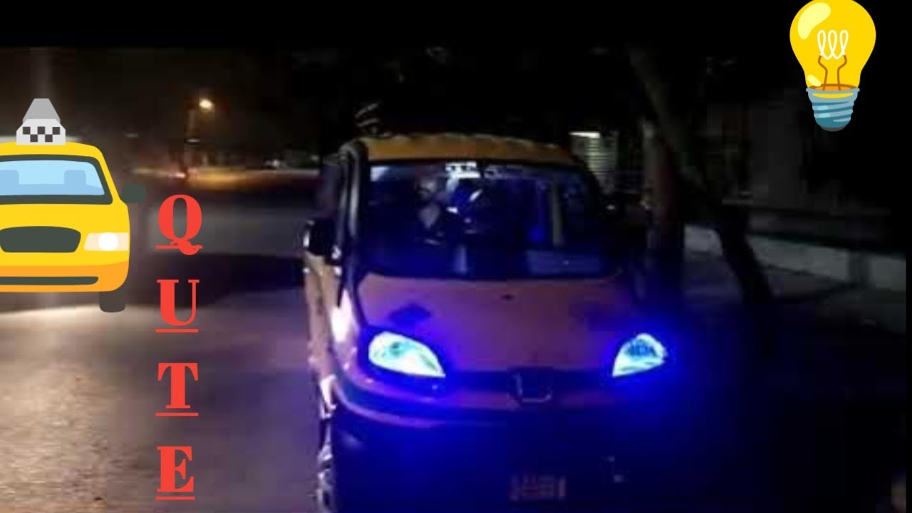 ಬಜಾಜ್🤔 ಕ್ಯೂಟ್ ಕಾರು modified 🚘 Bajaj Qute car fully modified New seat.🌠 ...