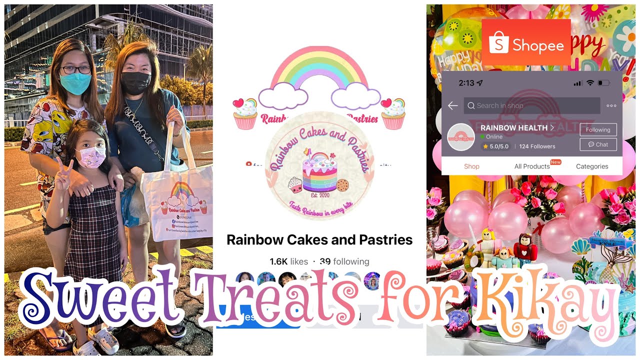 Yummy Cookies, Crinkles, Brookies, Cakes & Cupcakes for Kikay | Rainbow ...