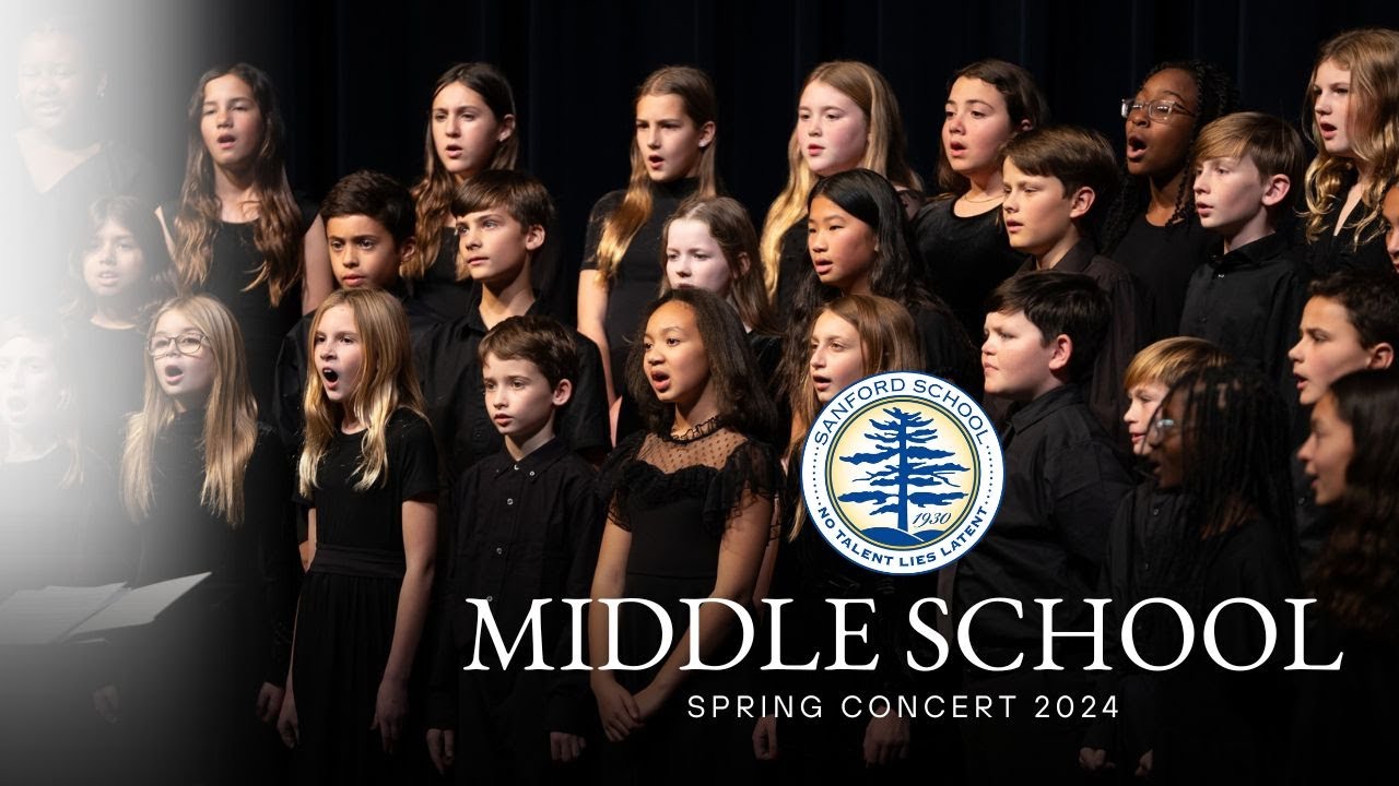 Sanford Middle School Spring Concert 2024 - YouTube