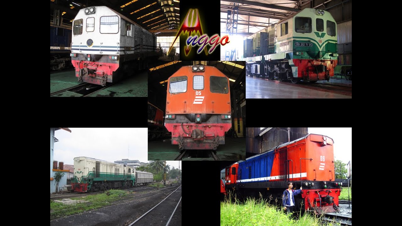 Aksi BB202, Lokomotif Langka yang Hanya Ada di Sumatera Bagian Selatan ...