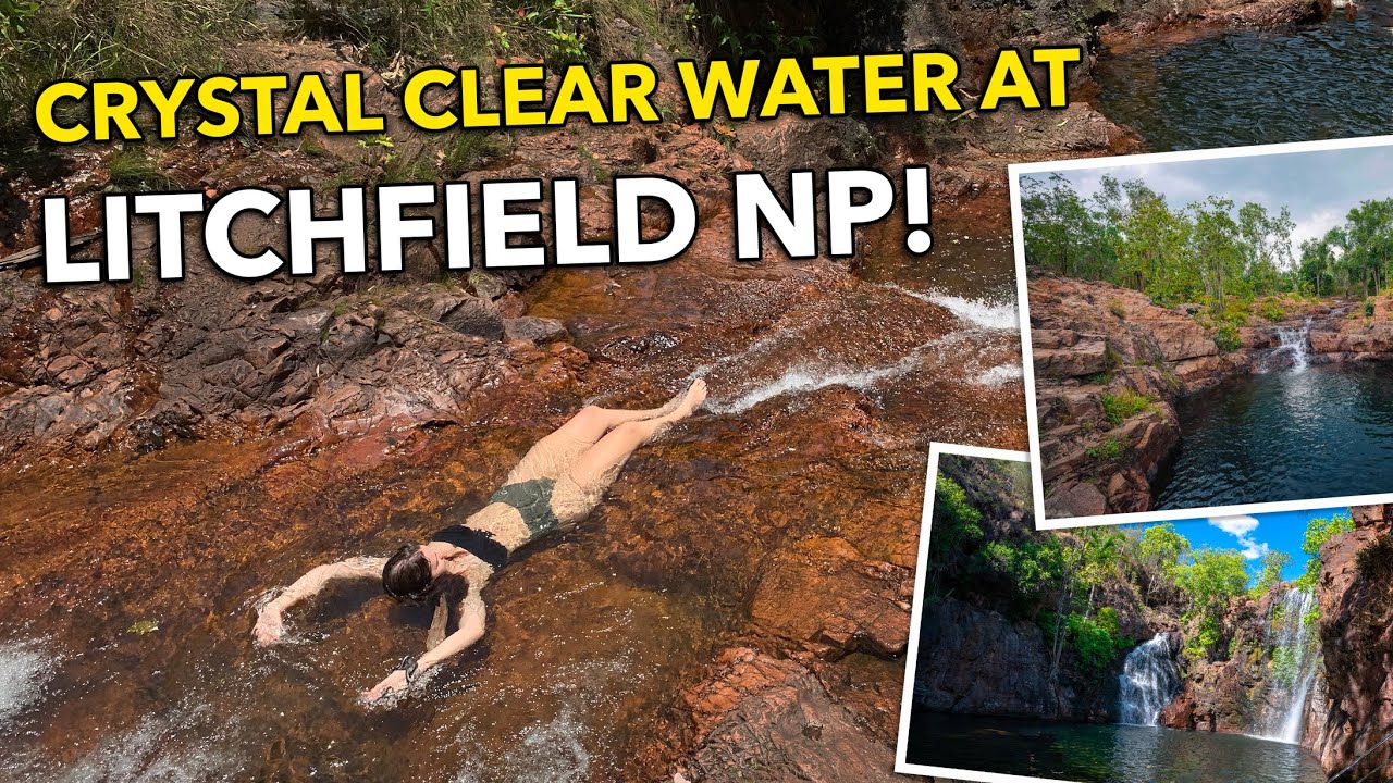 CRYSTAL CLEAR WATER at LITCHFIELD NP | Florence Falls, Buley Rockhole ...