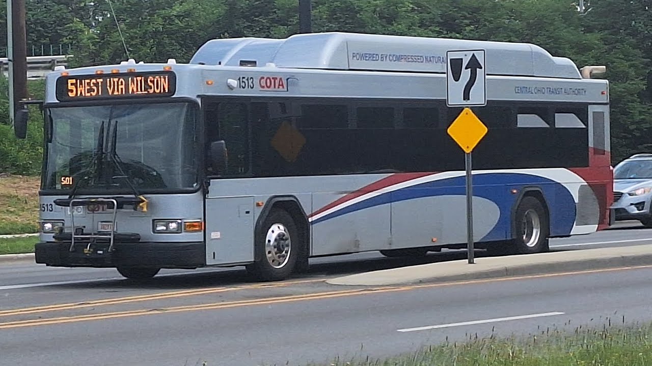 COTA || 2015 Gillig 40' CNG (Repowered) || #1513 || 5 W 5th/Refugee ...