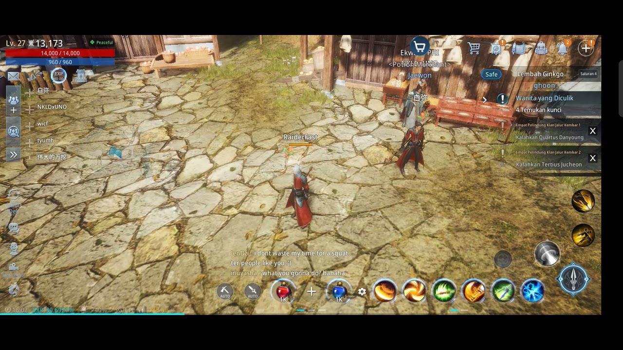 Tips Menambah kan Darah Hp dan Mp Game MIR4 - YouTube