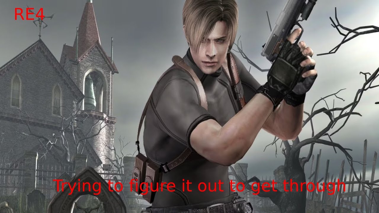 Resident evil 4 gameplay figure it out To get through the church FT ...
