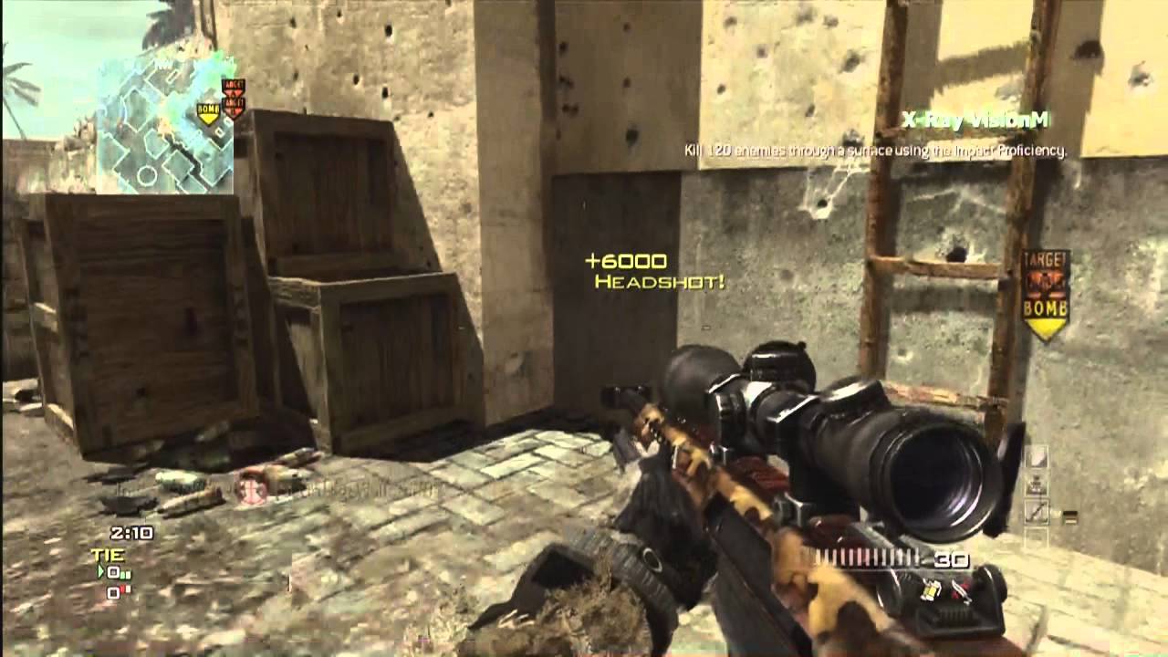 SICK MW3 No Scope Wallbang Spawn Shot!! - YouTube
