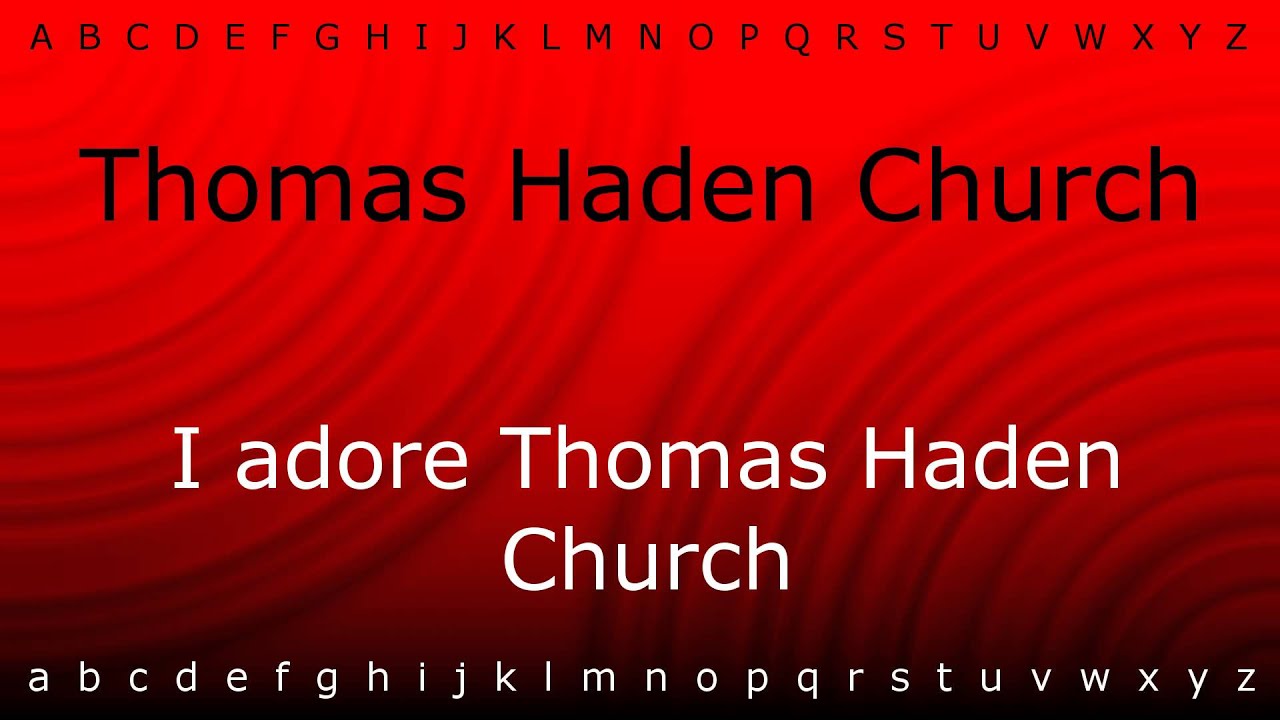 How To Say Thomas Haden Church With Zira mp4 YouTube how-to-say-thomas-haden-church-with-zira-mp4-youtube