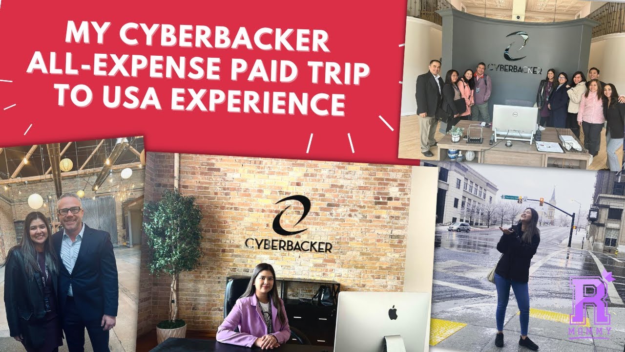 Flying to USA to visit our Cyberbacker office - YouTube