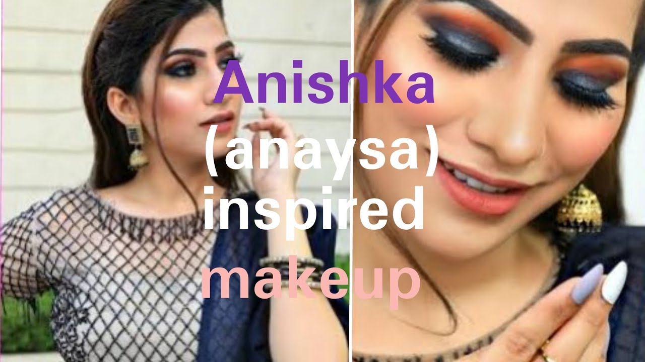 Anishka(Anaysa) inspired eye makeup || smoky eye makeup inspired by ...