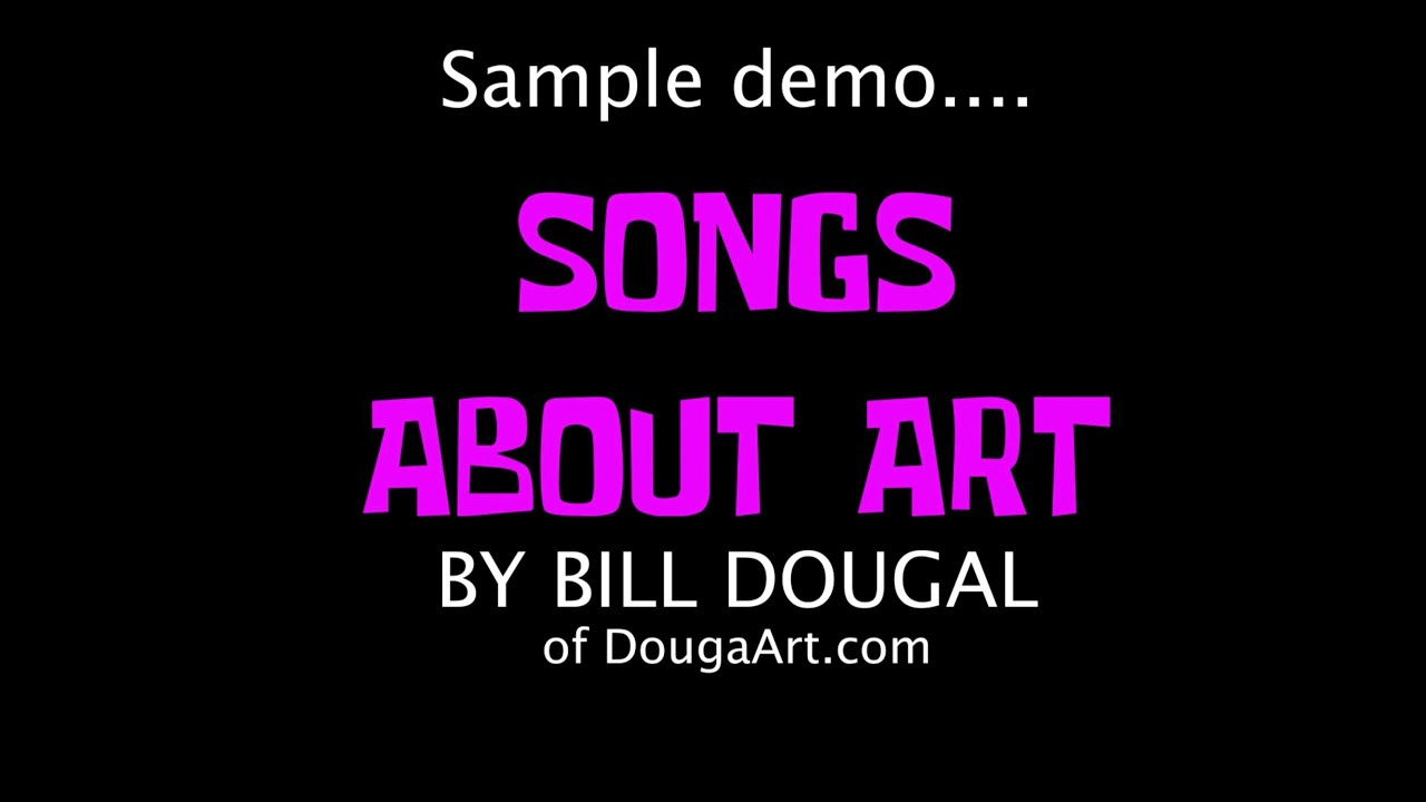 songs about art show sample - YouTube