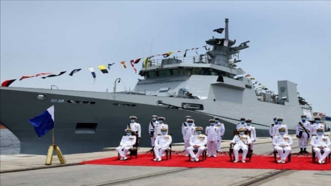 Pakistan Navy introduced the first 2,300 ton Yarmook class corvette ...