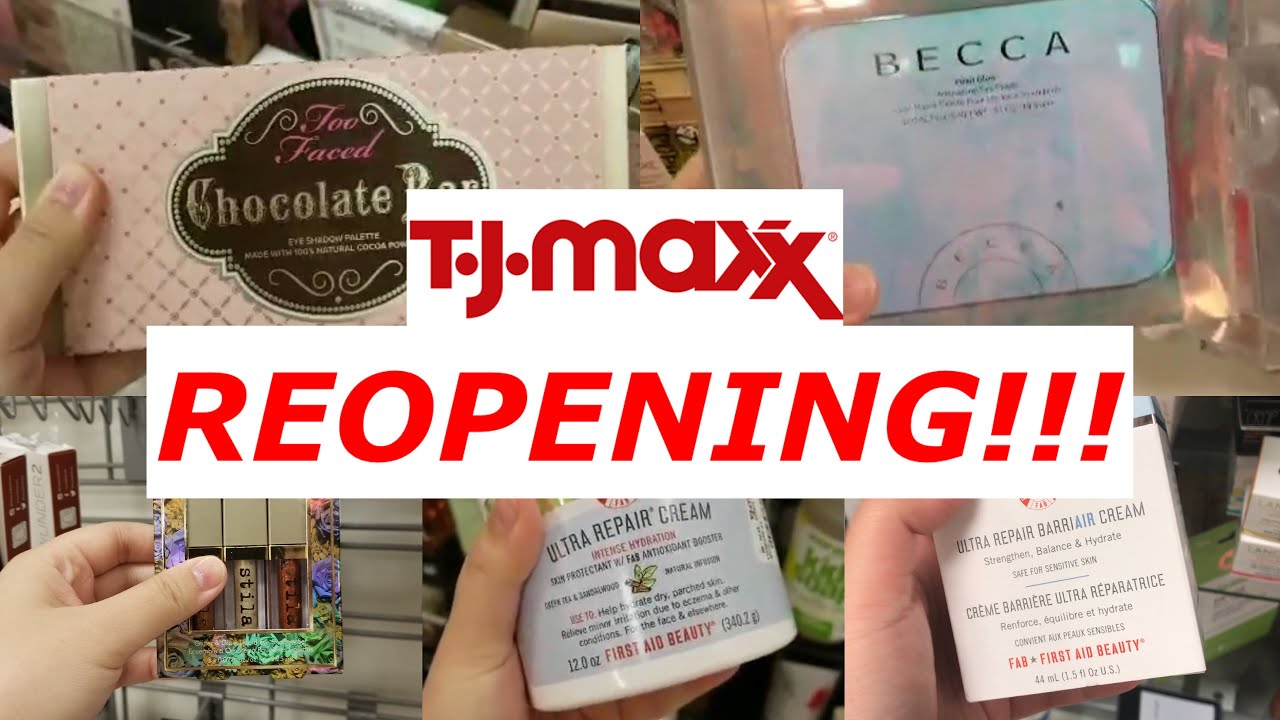 TJ MAXX REOPENING and CLEARANCE SALE , RED TAGS, MARKDOWN AFTER ...