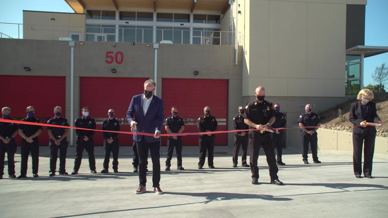 New Fire Station No. 50 Ribbon-Cutting Ceremony in University City ...