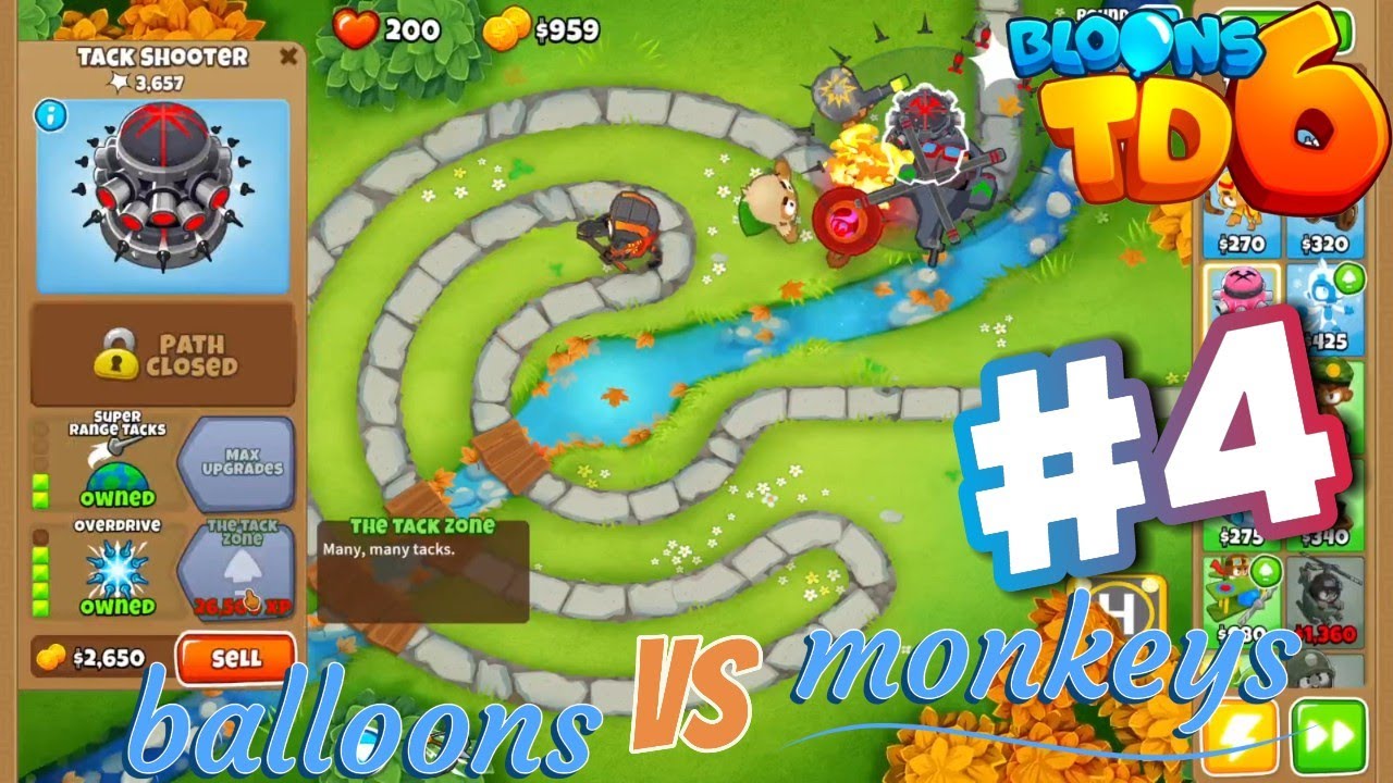 Bloons TD 6 Balloons vs Monkeys part 4 - YouTube