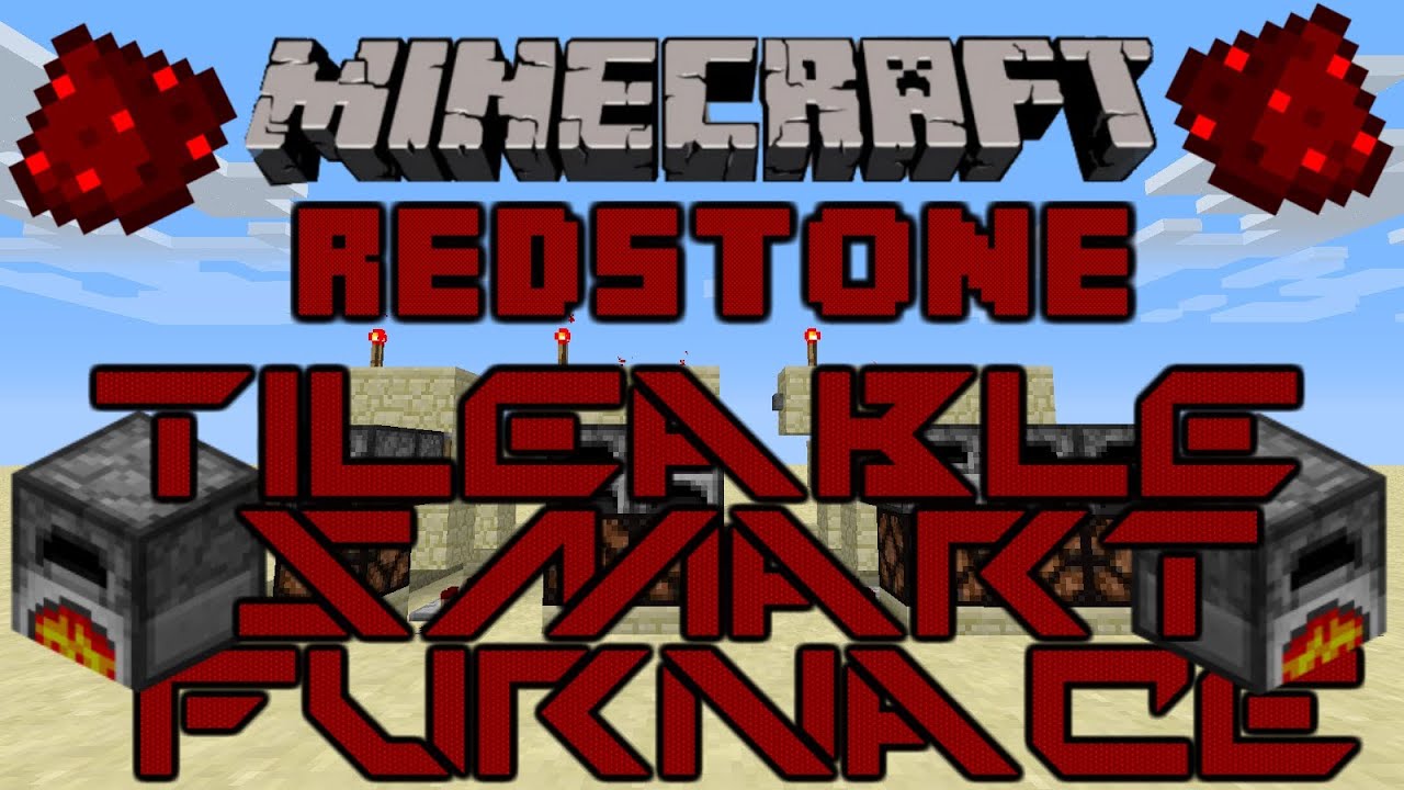 Minecraft Redstone: Tileable Smart Furnace (1.4) - YouTube