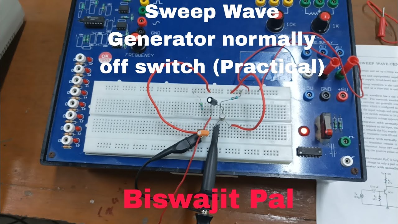 SWEEP WAVE GENERATOR NORMALLY OFF SWITCH - YouTube