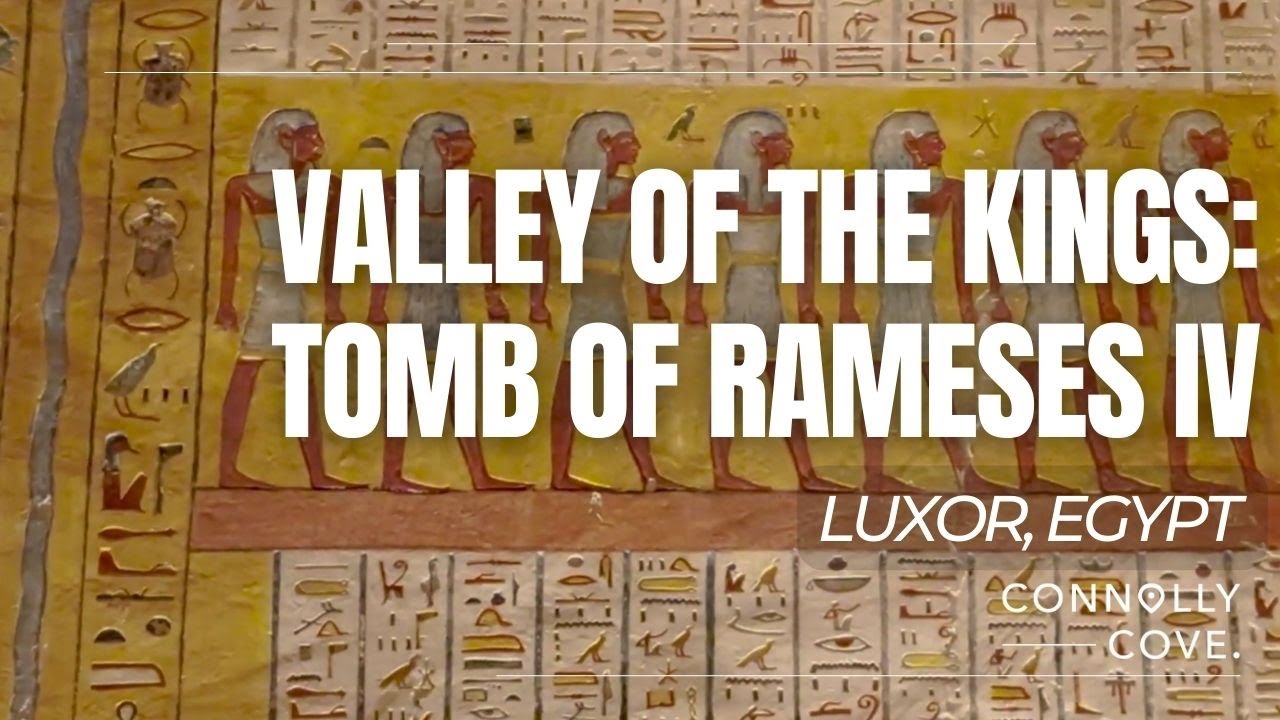Valley of The Kings: Tomb of Rameses IV | Luxor | Egypt | Things To Do ...
