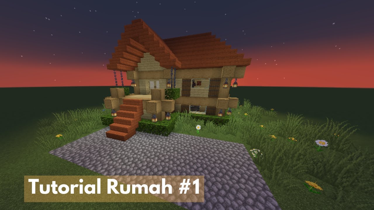 Membuat Rumah Kayu Sederhana - Minecraft Indonesia - YouTube