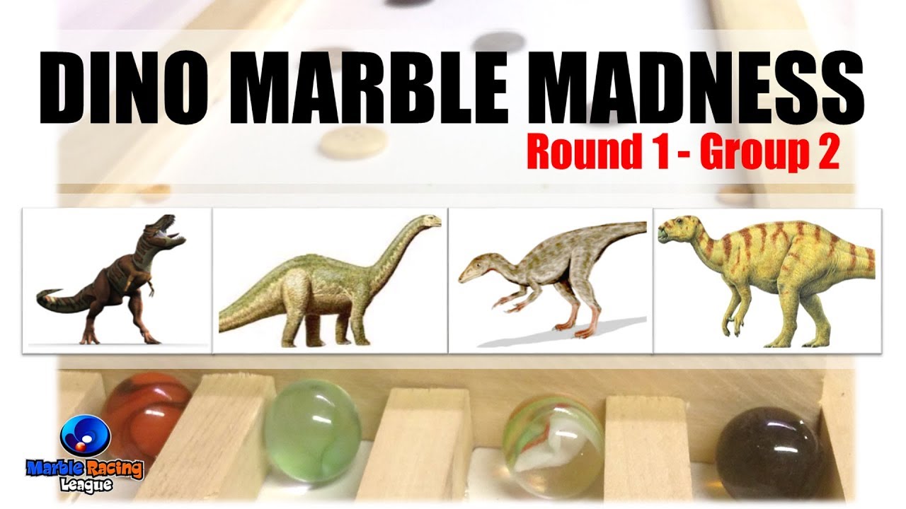 Dinosaur Marble Race - Quarterfinal 2! - YouTube
