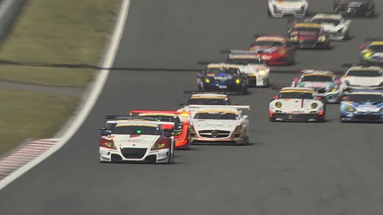 SUPER GT 2013 第2戦富士 決勝 - YouTube