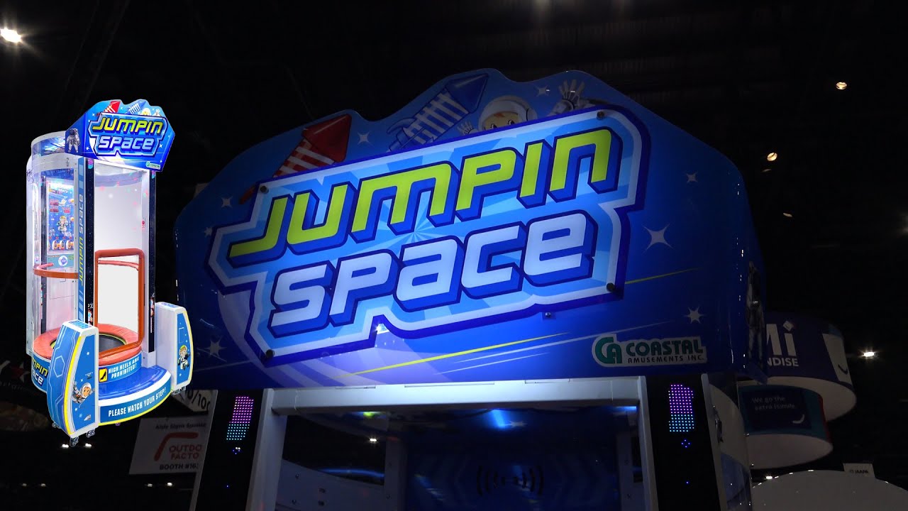 Jumpin Space by Coastal Amusements [IAAPA 2024] - YouTube