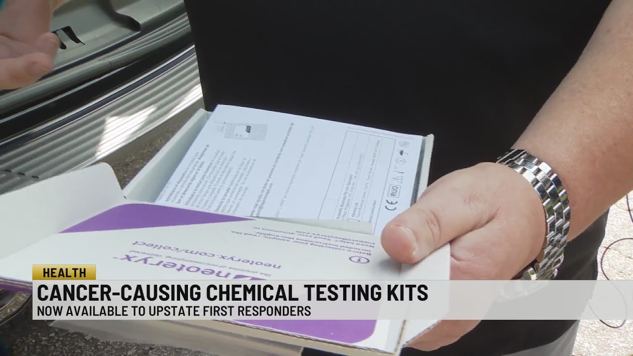 PFAS chemical testing kits available to Upstate firefighters - YouTube
