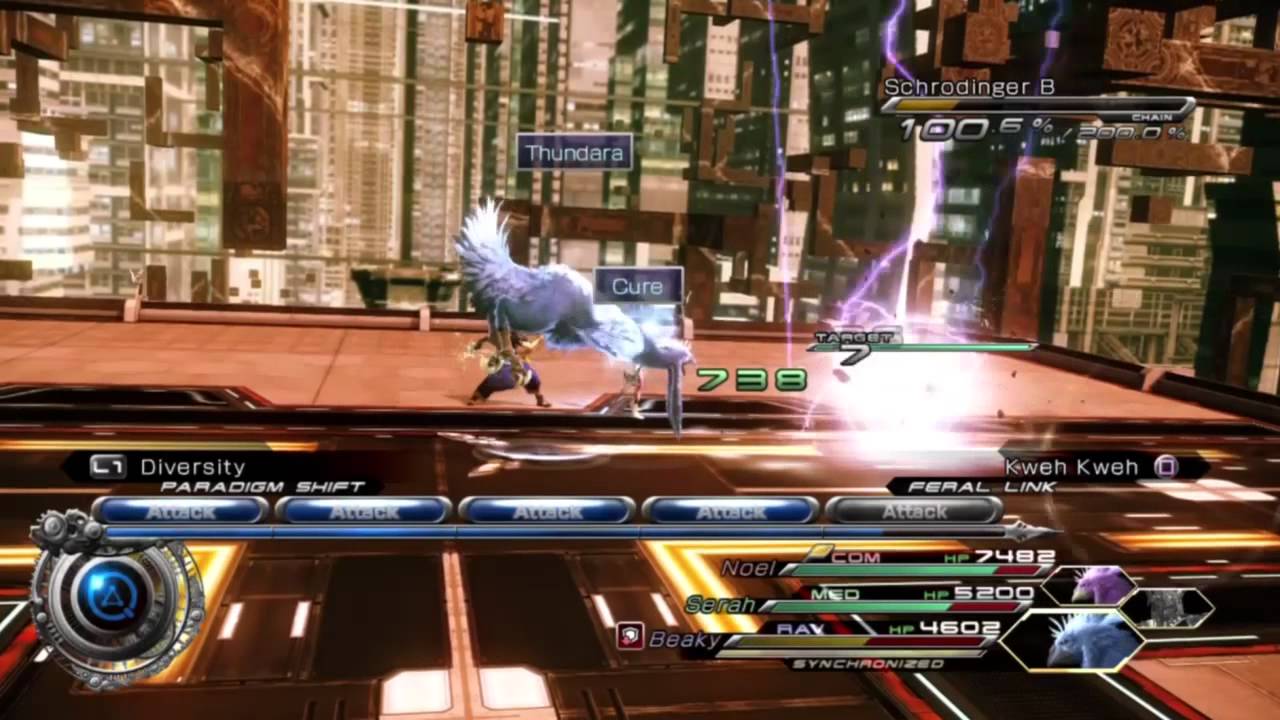 Final Fantasy XIII-2 Rare Monsters: Proto Behemoth - YouTube