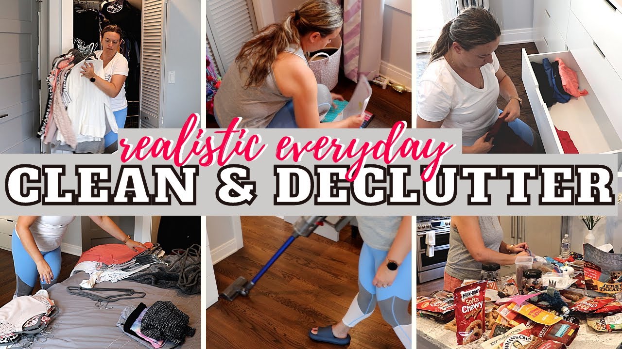 MAJOR CLEAN, DECLUTTER, AND ORGANIZE WITH ME | MASTER CLOSET DECLUTTER ...