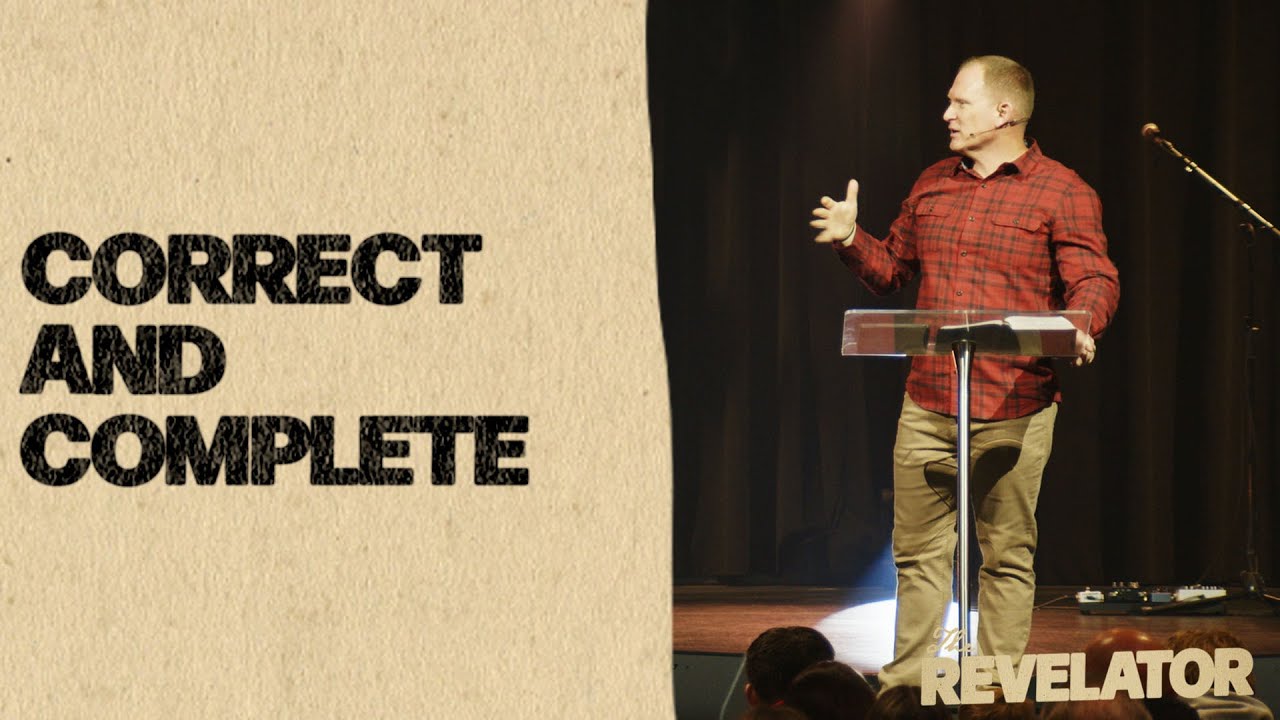 Correct and Complete | Pastor Matt Smith | Vintage Church - YouTube