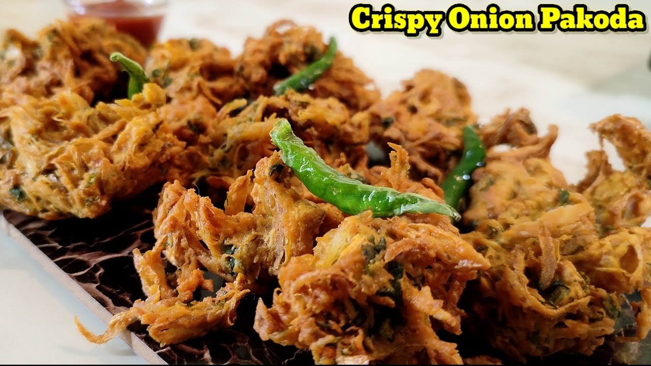 Kanda Bhajiya Recipe | Ramadan Special | Super Crispy Kanda Bhajji ...