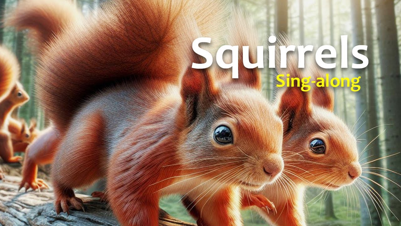 Squirrels AI Sing-along Music Video - YouTube