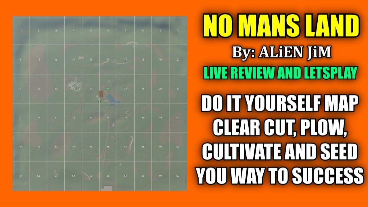 No Man's Land Map Review and Letsplay Farming Simulator 19 - YouTube