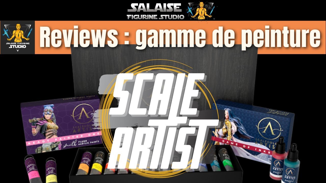 Review gamme de peinture : Scale artist, scale 75 - YouTube