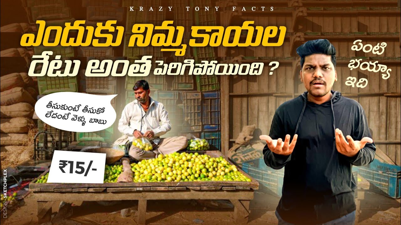 Why Lemons Are So Expensive In INDIA? || Is Lemons more expensive than ...