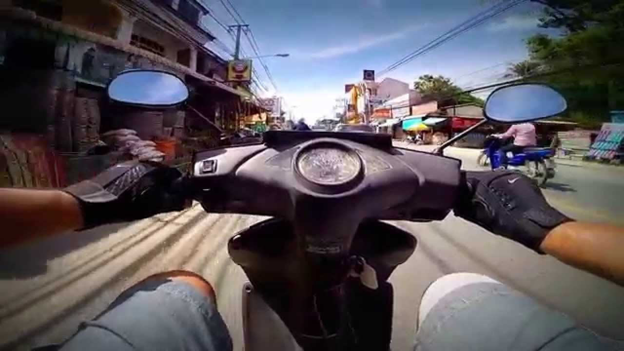 Scooter riding Koh Samui - YouTube