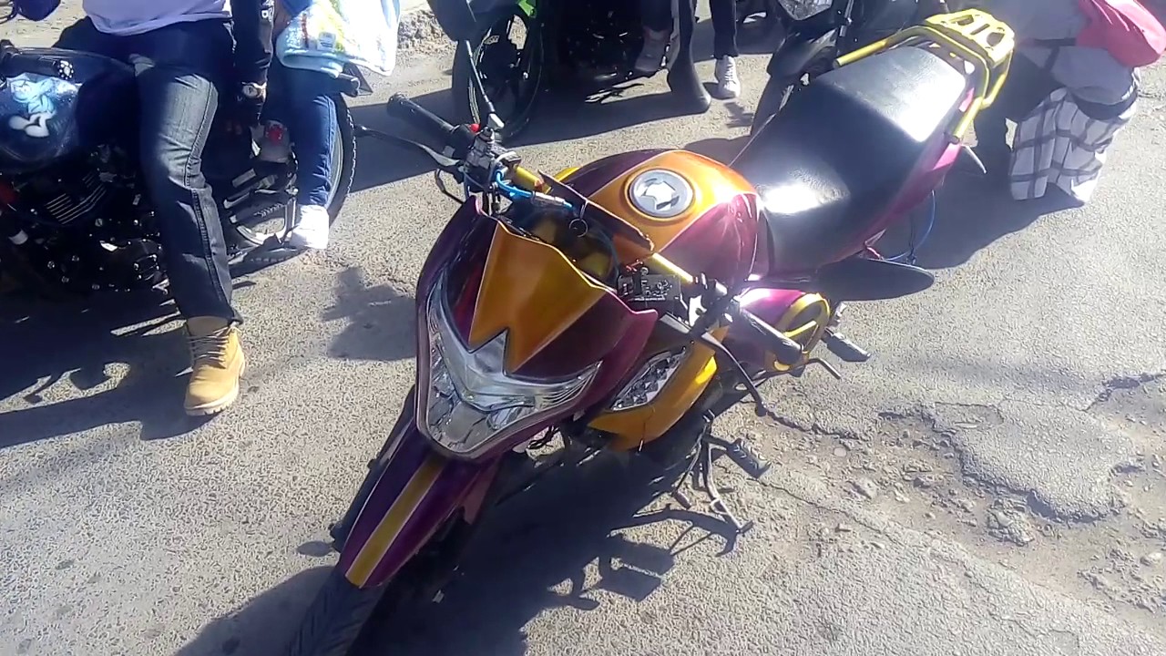 Italika 125 z tuning 250z motoclub - YouTube